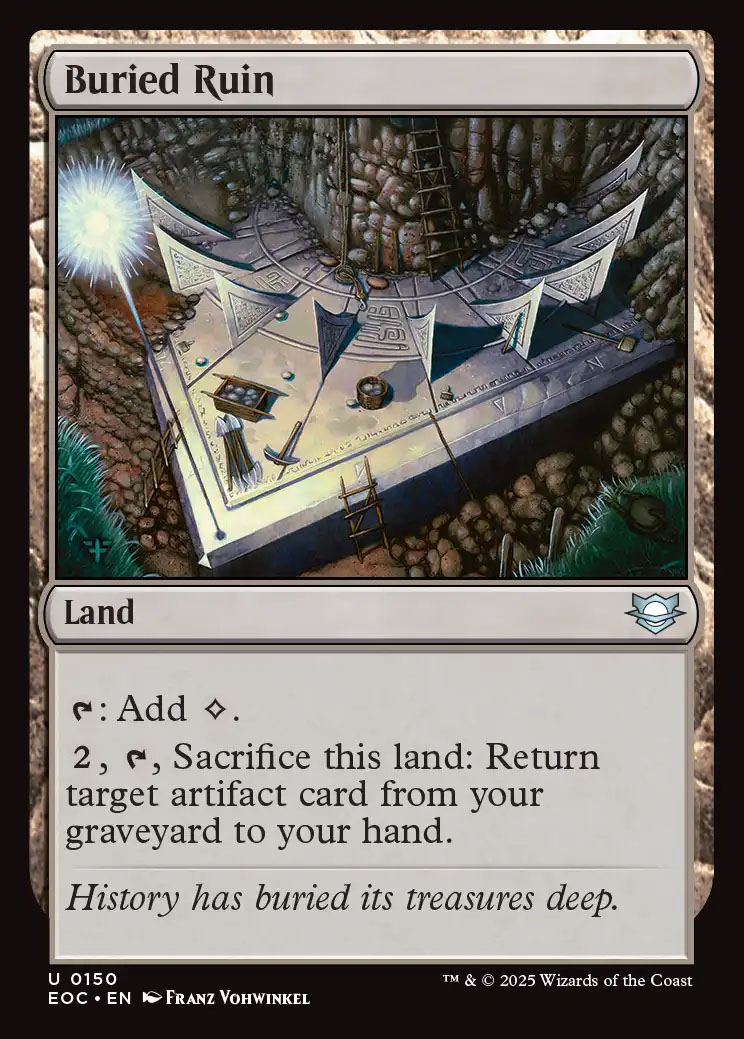 Buried Ruin | Edge of Eternities Commander Decks | Commander | Card Kingdom