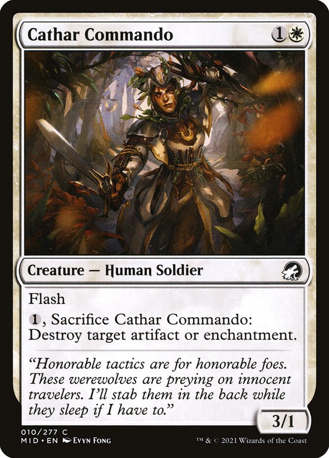 Cathar Commando | Innistrad: Midnight Hunt | Standard | Card Kingdom