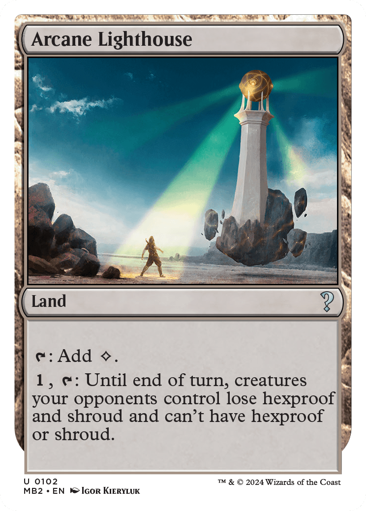 Arcane Lighthouse | Mystery Booster 2 | Card Kingdom