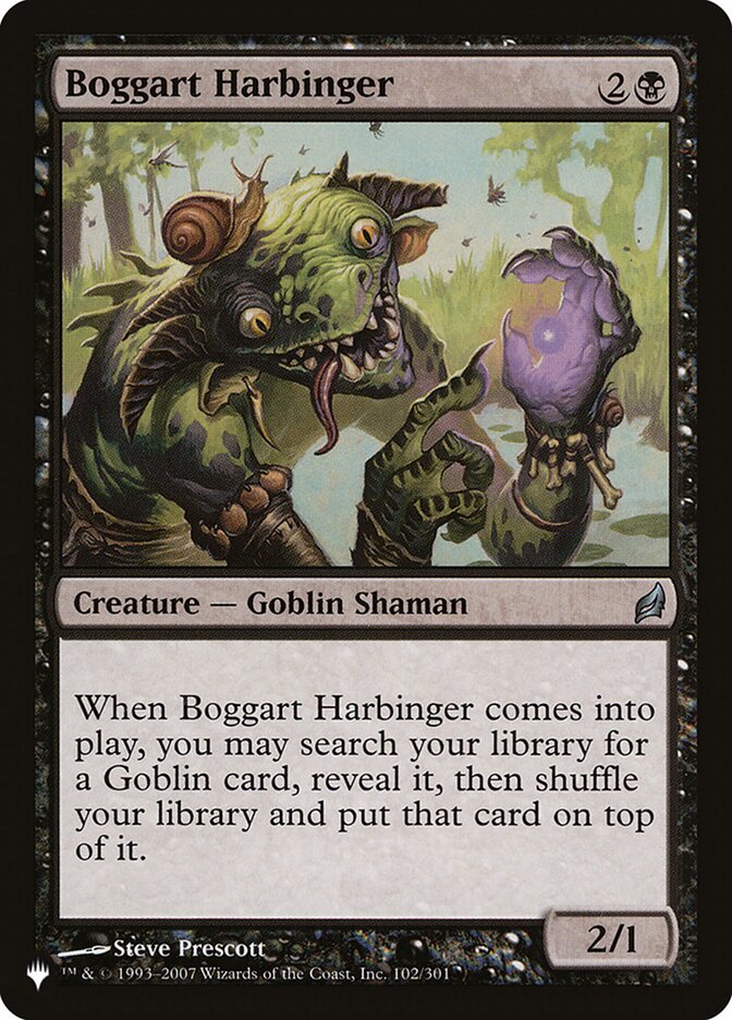 Boggart Harbinger | Mystery Booster/The List | Card Kingdom