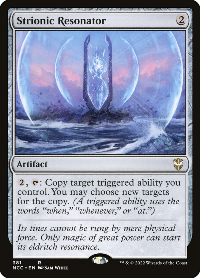 Strionic Resonator | Streets of New Capenna Commander Decks | Commander ...